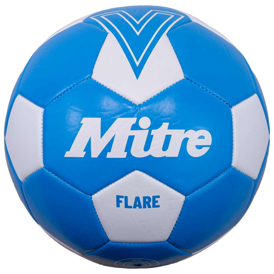 Mitre Flare MINI 24 Soccer ball Blue/White MINI – Mitre Sports Australia